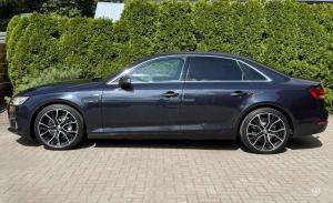 Blue Audi A4 2017 in Jonava, with an engine capacity of 1.97 L and mileage of 221 thousand km for 15250 €, photo 15 on AUTOMOTO.COM.LV