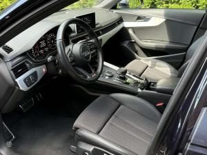 Blue Audi A4 2017 in Jonava, with an engine capacity of 1.97 L and mileage of 221 thousand km for 15250 €, photo 18 on AUTOMOTO.COM.LV