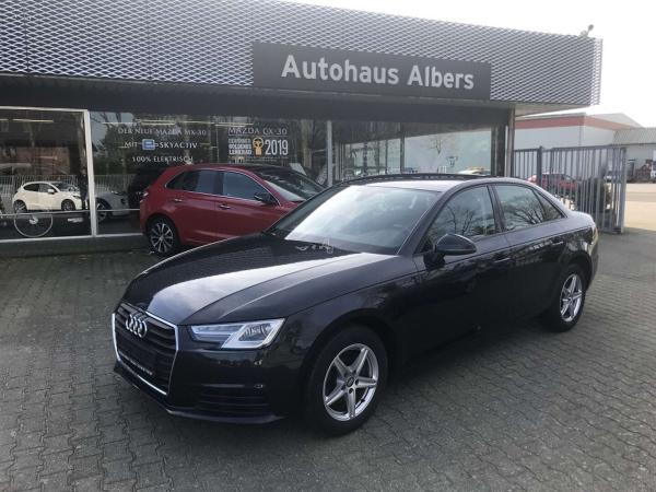 Zils Audi A4 2018 Kauņa, ar dzinēja tilpumu 2.00 L un nobraukumu 76 tūkst. km par 25875 €, foto 4 vietnē AUTOMOTO.COM.LV