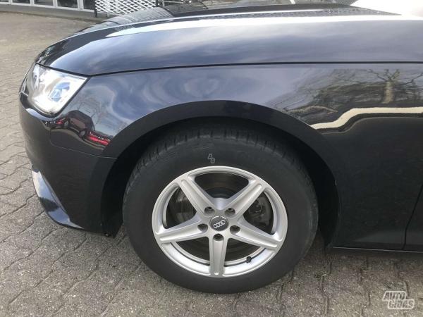 Zils Audi A4 2018 Kauņa, ar dzinēja tilpumu 2.00 L un nobraukumu 76 tūkst. km par 25875 €, foto 5 vietnē AUTOMOTO.COM.LV