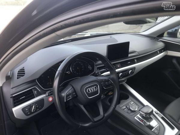 Zils Audi A4 2018 Kauņa, ar dzinēja tilpumu 2.00 L un nobraukumu 76 tūkst. km par 25875 €, foto 7 vietnē AUTOMOTO.COM.LV