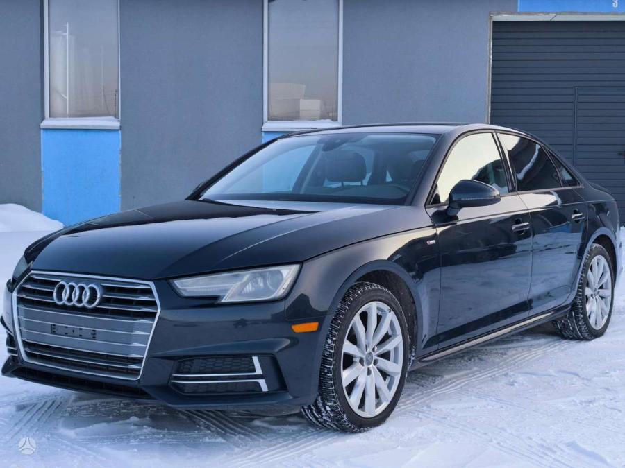 Zils Audi A4 2018 Klaipėda, ar dzinēja tilpumu 1.98 L un nobraukumu 196 tūkst. km par 12300 €, foto 1 vietnē AUTOMOTO.COM.LV