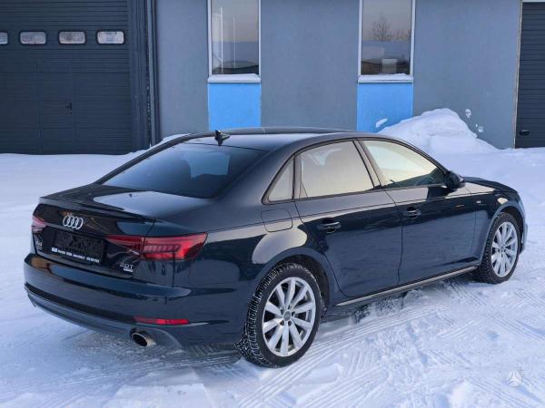 Blue Audi A4 2018 in Klaipeda, with an engine capacity of 1.98 L and mileage of 196 thousand km for 12300 €, photo 5 on AUTOMOTO.COM.LV