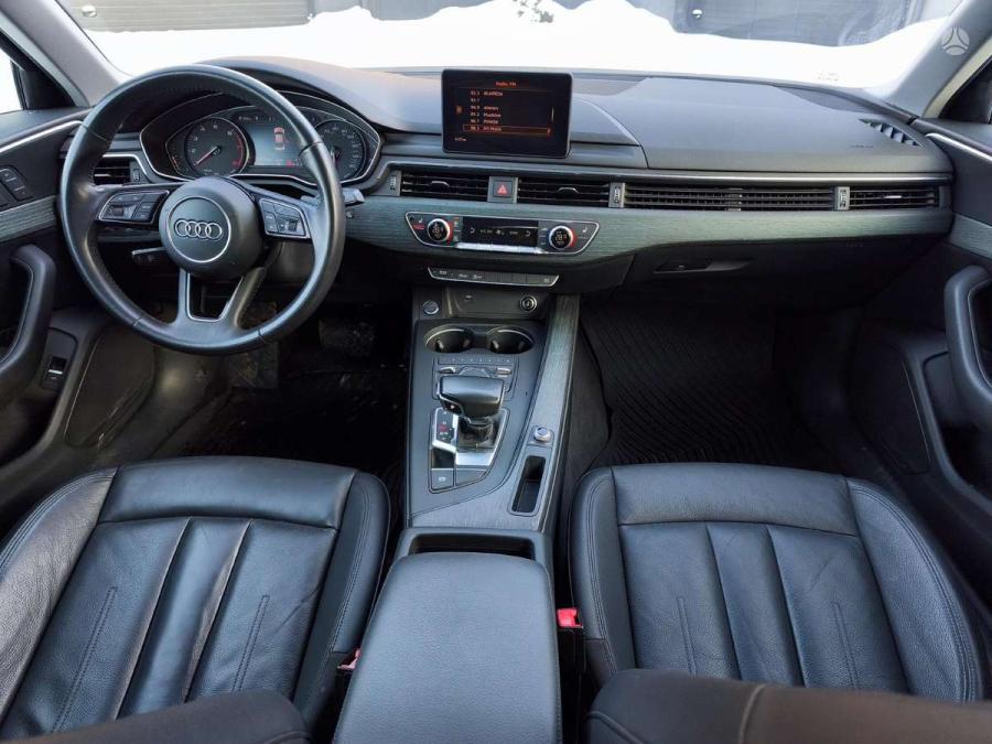 Zils Audi A4 2018 Klaipėda, ar dzinēja tilpumu 1.98 L un nobraukumu 196 tūkst. km par 12300 €, foto 9 vietnē AUTOMOTO.COM.LV