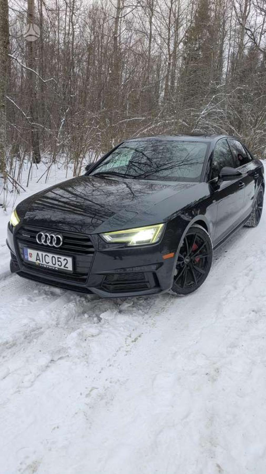 Zils Audi A4 2018 Kauņa, ar dzinēja tilpumu 1.98 L un nobraukumu 223 tūkst. km par 17500 €, foto 1 vietnē AUTOMOTO.COM.LV