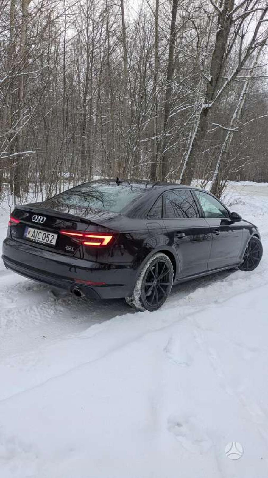 Zils Audi A4 2018 Kauņa, ar dzinēja tilpumu 1.98 L un nobraukumu 223 tūkst. km par 17500 €, foto 2 vietnē AUTOMOTO.COM.LV