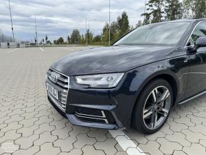 Blue Audi A4 2018 in Vilnius, with an engine capacity of 2.00 L and mileage of 111 thousand km for 16300 €, photo 7 on AUTOMOTO.COM.LV