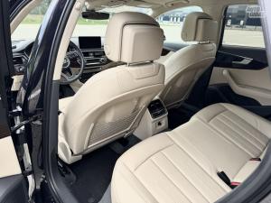 Blue Audi A4 2018 in Vilnius, with an engine capacity of 2.00 L and mileage of 111 thousand km for 16300 €, photo 14 on AUTOMOTO.COM.LV