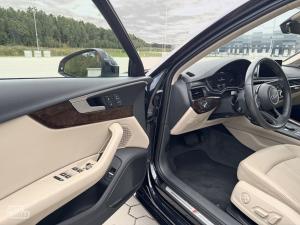 Blue Audi A4 2018 in Vilnius, with an engine capacity of 2.00 L and mileage of 111 thousand km for 16300 €, photo 15 on AUTOMOTO.COM.LV