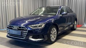 Zils Audi A4 2020 Rīga, ar dzinēja tilpumu 2.00 L un nobraukumu 174 tūkst. km par 18990 €, foto  vietnē AUTOMOTO.COM.LV