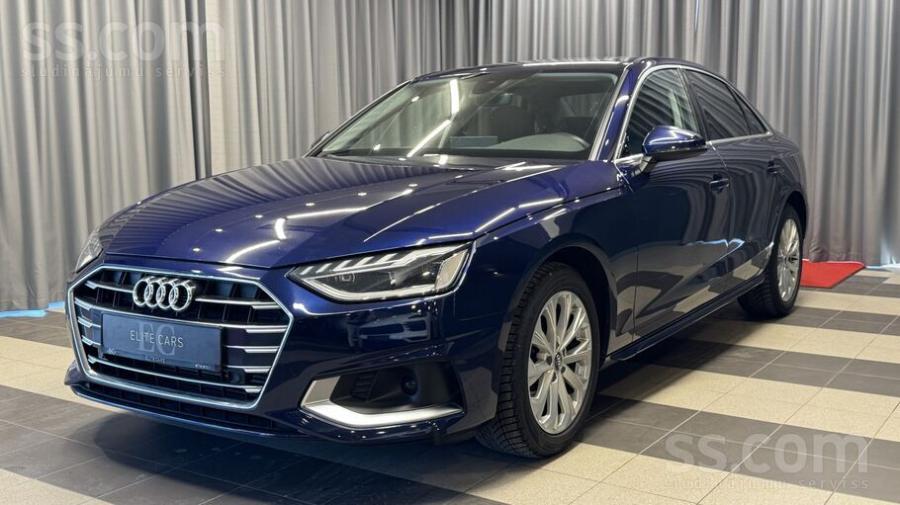 Zils Audi A4 2020 Rīga, ar dzinēja tilpumu 2.00 L un nobraukumu 174 tūkst. km par 18990 €, foto 1 vietnē AUTOMOTO.COM.LV