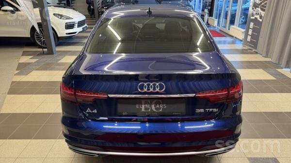 Blue Audi A4 2020 in Riga, with an engine capacity of 2.00 L and mileage of 174 thousand km for 18990 €, photo 6 on AUTOMOTO.COM.LV