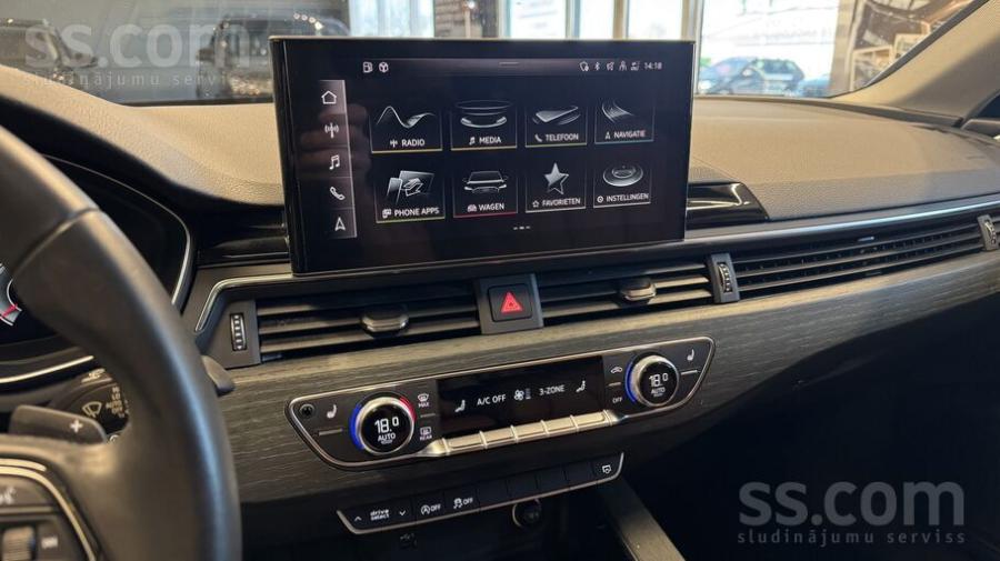 Zils Audi A4 2020 Rīga, ar dzinēja tilpumu 2.00 L un nobraukumu 174 tūkst. km par 18990 €, foto 21 vietnē AUTOMOTO.COM.LV