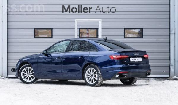 Zils Audi A4 2021 Jelgava, ar dzinēja tilpumu 2.00 L un nobraukumu 130 tūkst. km par 22400 €, foto 3 vietnē AUTOMOTO.COM.LV