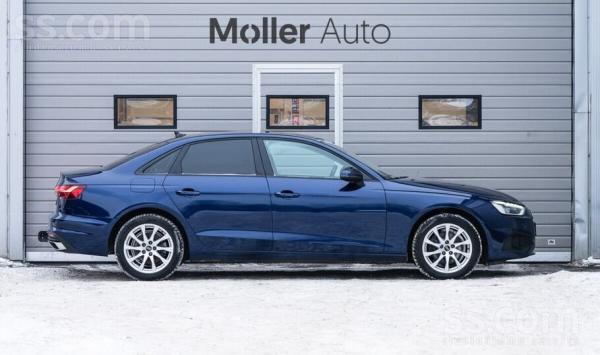 Zils Audi A4 2021 Jelgava, ar dzinēja tilpumu 2.00 L un nobraukumu 130 tūkst. km par 22400 €, foto 5 vietnē AUTOMOTO.COM.LV
