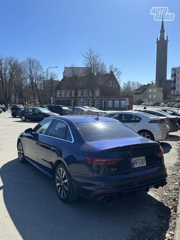 Blue Audi A4 2021 in Klaipeda, with an engine capacity of 2.00 L and mileage of 109 thousand km for 19100 €, photo 4 on AUTOMOTO.COM.LV