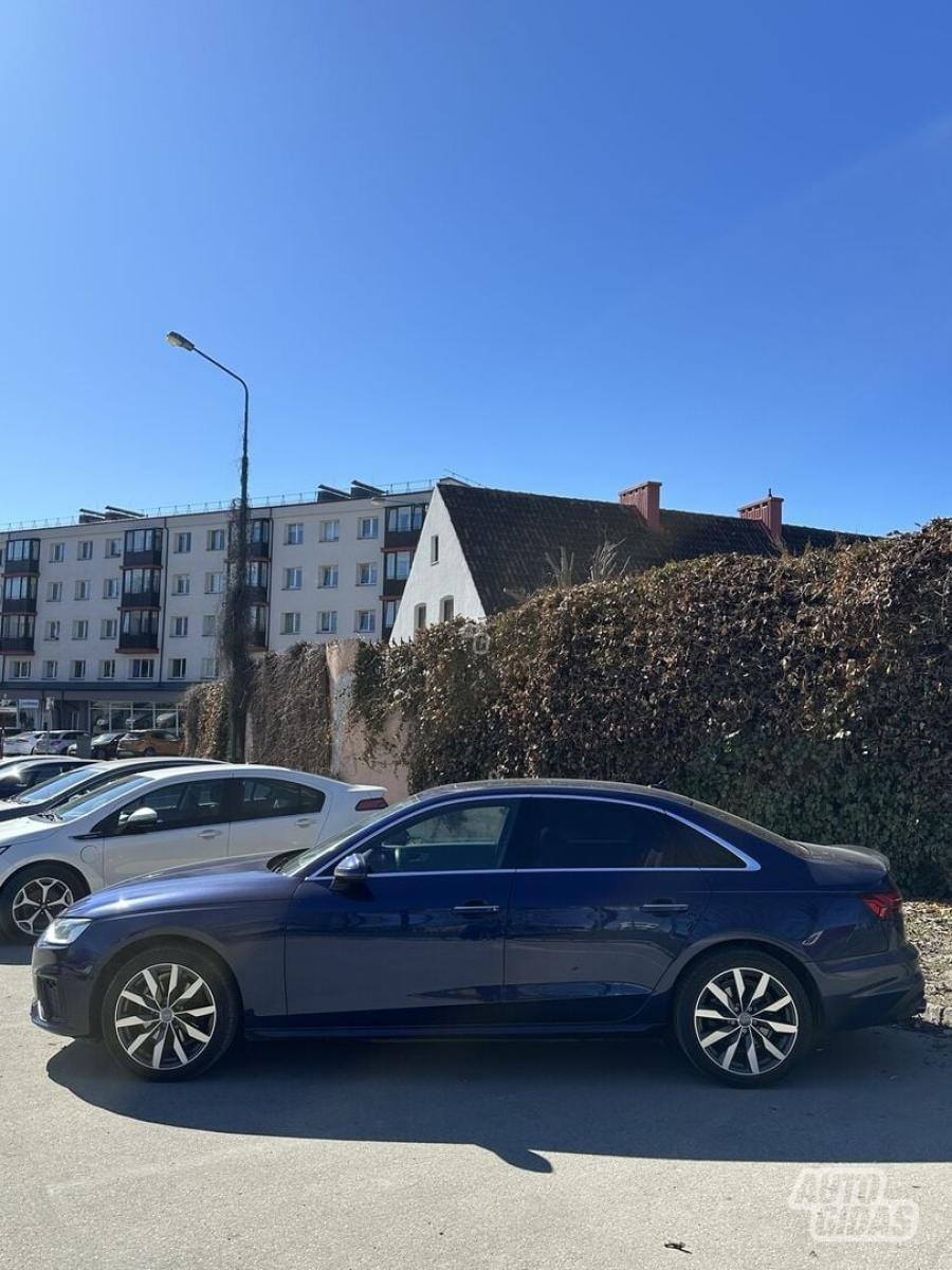Blue Audi A4 2021 in Klaipeda, with an engine capacity of 2.00 L and mileage of 109 thousand km for 19100 €, photo 6 on AUTOMOTO.COM.LV