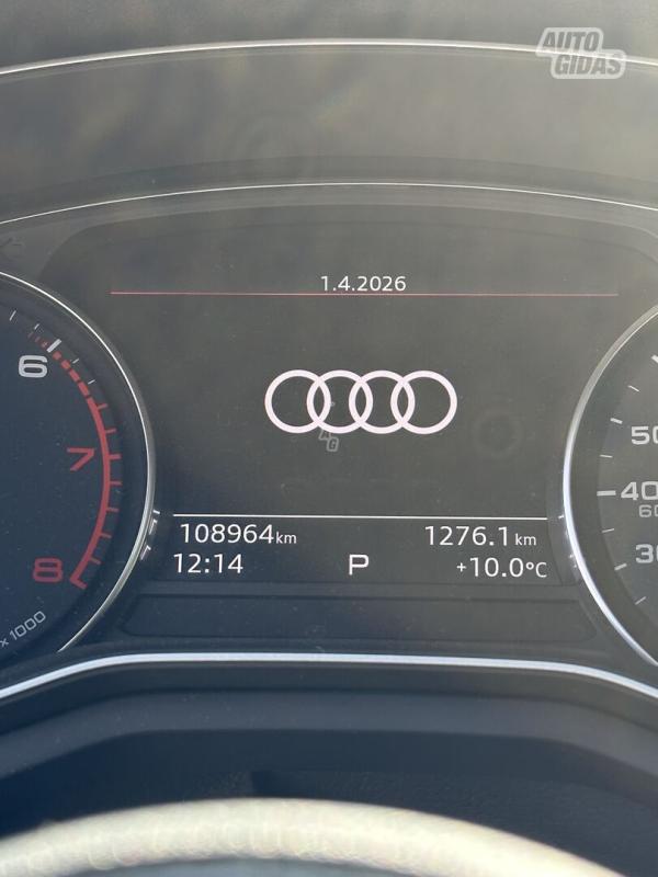 Blue Audi A4 2021 in Klaipeda, with an engine capacity of 2.00 L and mileage of 109 thousand km for 19100 €, photo 10 on AUTOMOTO.COM.LV