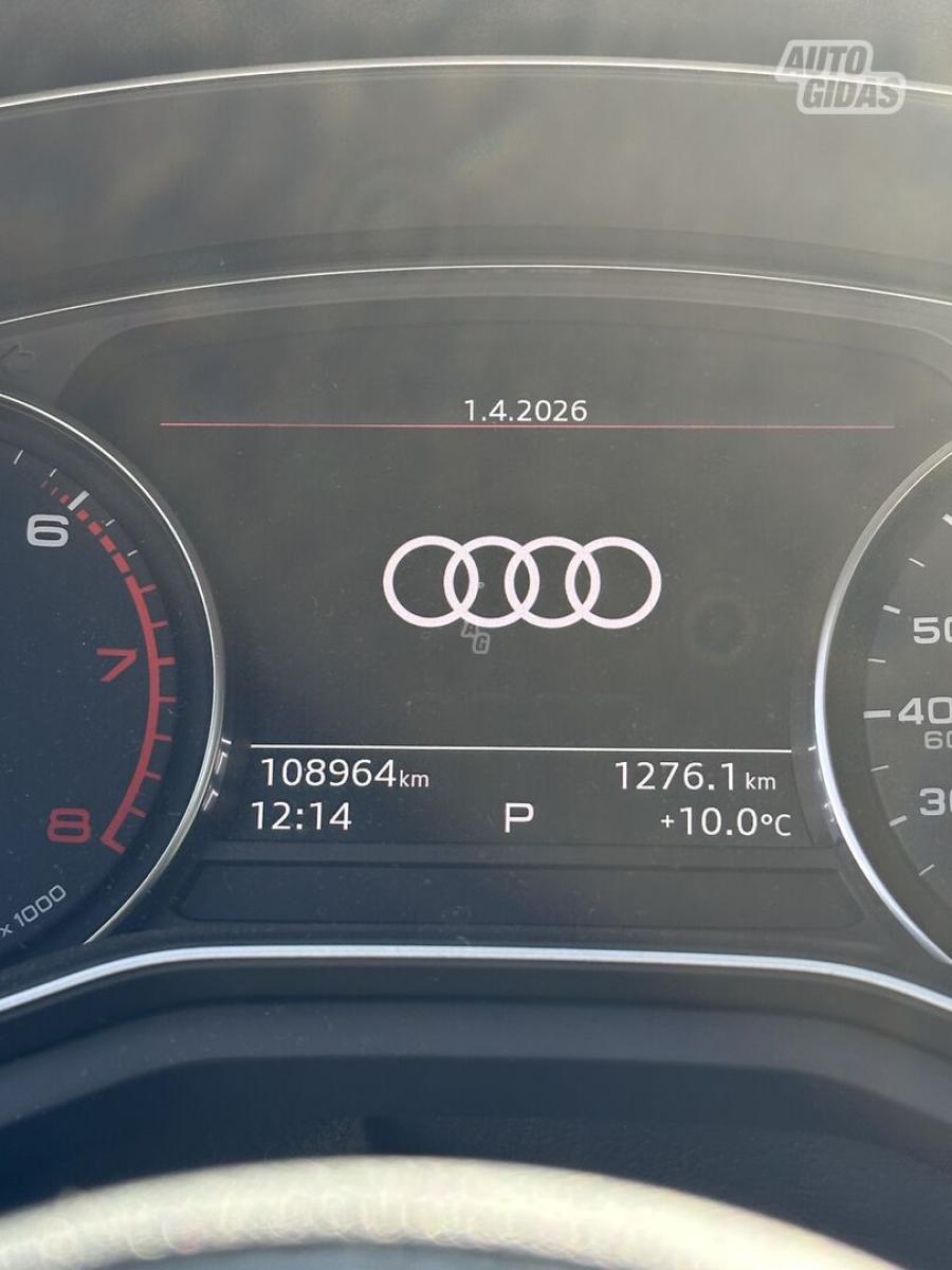 Blue Audi A4 2021 in Klaipeda, with an engine capacity of 2.00 L and mileage of 109 thousand km for 19100 €, photo 11 on AUTOMOTO.COM.LV