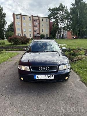 Zils Audi A4 1996 Tukums, ar dzinēja tilpumu 1.90 L un nobraukumu 457 tūkst. km par 950 €, foto  vietnē AUTOMOTO.COM.LV