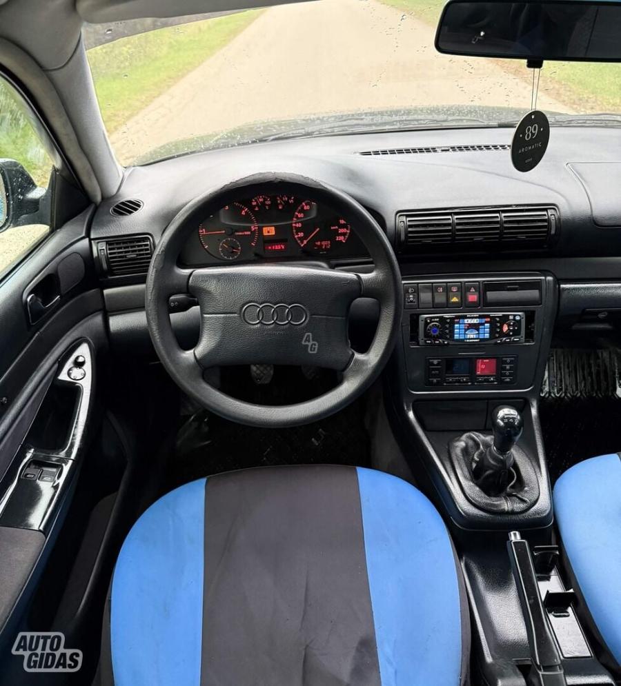 Zils Audi A4 1996 Vievis, ar dzinēja tilpumu 1.90 L un nobraukumu 480 tūkst. km par 900 €, foto 12 vietnē AUTOMOTO.COM.LV