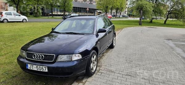 Blue Audi A4 1997 in Tukums, with an engine capacity of 1.90 L and mileage of 462 thousand km for 650 €, photo 1 on AUTOMOTO.COM.LV