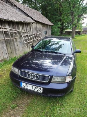 Blue Audi A4 1997 in Aizkraukle, with an engine capacity of 1.90 L and mileage of 50 thousand km for 1600 €, photo 1 on AUTOMOTO.COM.LV
