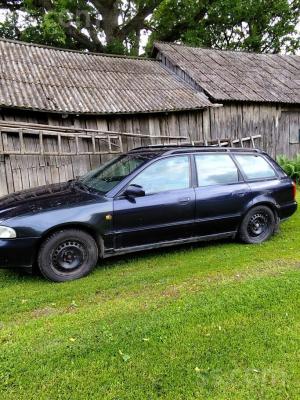 Blue Audi A4 1997 in Aizkraukle, with an engine capacity of 1.90 L and mileage of 50 thousand km for 1600 €, photo 2 on AUTOMOTO.COM.LV