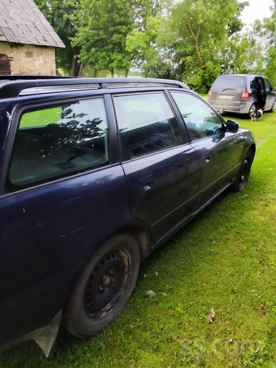 Blue Audi A4 1997 in Aizkraukle, with an engine capacity of 1.90 L and mileage of 50 thousand km for 1600 €, photo 5 on AUTOMOTO.COM.LV