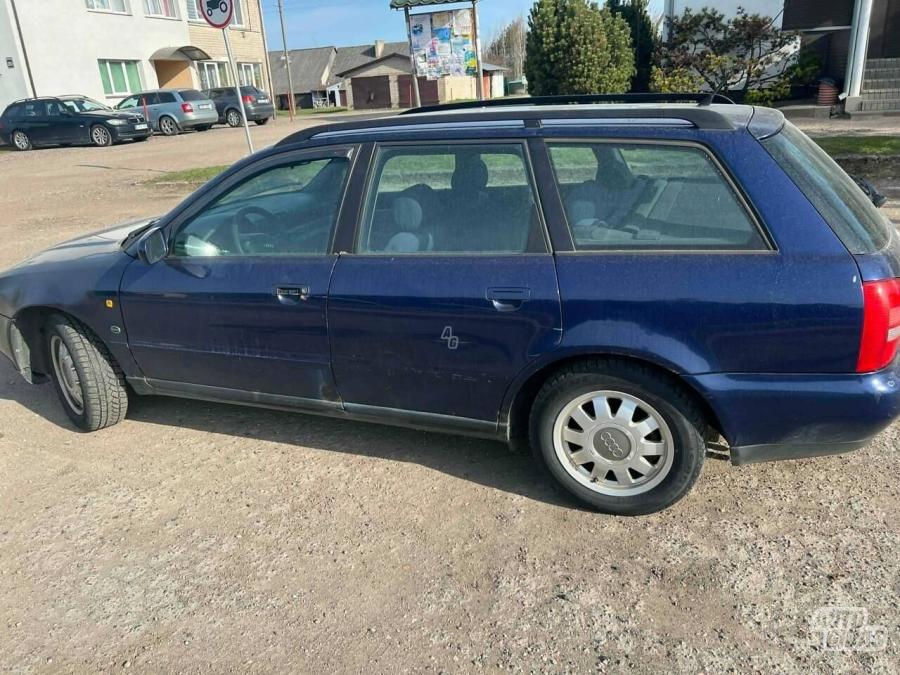 Blue Audi A4 1997 in Silute, with an engine capacity of 1.90 L and mileage of 391 thousand km for 850 €, photo 3 on AUTOMOTO.COM.LV