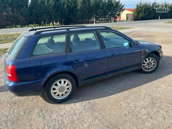 Blue Audi A4 1997 in Silute, with an engine capacity of 1.90 L and mileage of 391 thousand km for 850 €, photo 4 on AUTOMOTO.COM.LV