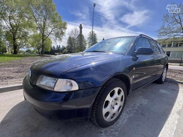 Blue Audi A4 1997 in Gargzdai, with an engine capacity of 1.80 L and mileage of 320 thousand km for 900 €, photo 1 on AUTOMOTO.COM.LV