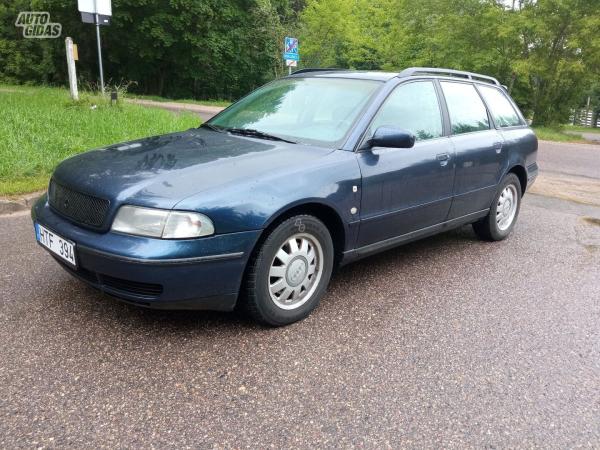 Blue Audi A4 1997 in Vilnius, with an engine capacity of 1.90 L and mileage of 307 thousand km for 1290 €, photo 7 on AUTOMOTO.COM.LV