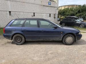 Blue Audi A4 1997 in Vilnius, with an engine capacity of 1.90 L and mileage of 245 thousand km for 350 €, photo 3 on AUTOMOTO.COM.LV