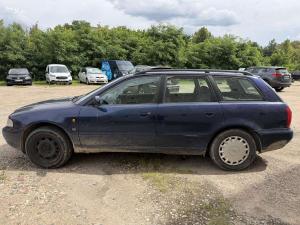 Blue Audi A4 1997 in Vilnius, with an engine capacity of 1.90 L and mileage of 245 thousand km for 350 €, photo 7 on AUTOMOTO.COM.LV