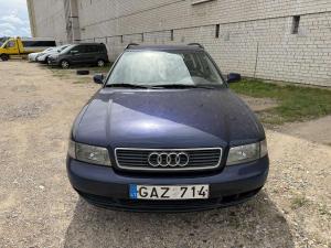 Blue Audi A4 1997 in Vilnius, with an engine capacity of 1.90 L and mileage of 245 thousand km for 350 €, photo 9 on AUTOMOTO.COM.LV