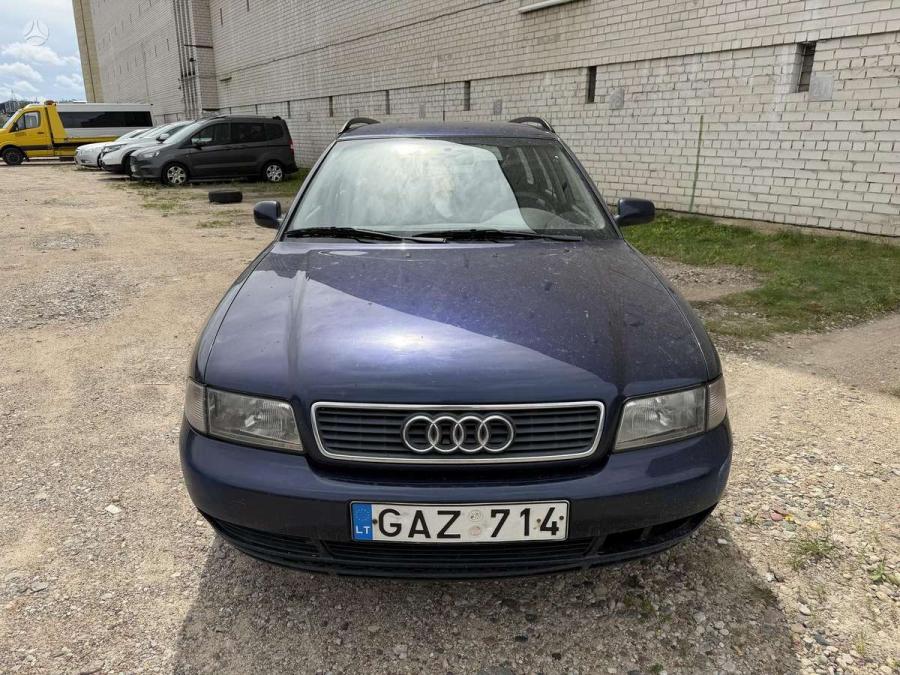 Blue Audi A4 1997 in Vilnius, with an engine capacity of 1.90 L and mileage of 245 thousand km for 350 €, photo 9 on AUTOMOTO.COM.LV