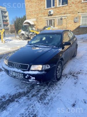 Blue Audi A4 1997 in Jelgava, with an engine capacity of 1.80 L and mileage of 372 thousand km for 400 €, photo  on AUTOMOTO.COM.LV