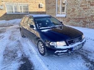 Blue Audi A4 1997 in Jelgava, with an engine capacity of 1.80 L and mileage of 372 thousand km for 400 €, photo 3 on AUTOMOTO.COM.LV