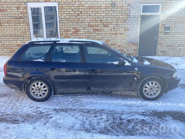 Blue Audi A4 1997 in Jelgava, with an engine capacity of 1.80 L and mileage of 372 thousand km for 400 €, photo 4 on AUTOMOTO.COM.LV