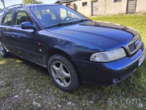 Blue Audi A4 1997 in Ludza, with an engine capacity of 1.90 L and mileage of 376 thousand km for 1000 €, photo 3 on AUTOMOTO.COM.LV
