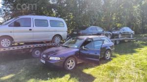 Blue Audi A4 1997 in Ludza, with an engine capacity of 1.90 L and mileage of 376 thousand km for 1000 €, photo 16 on AUTOMOTO.COM.LV