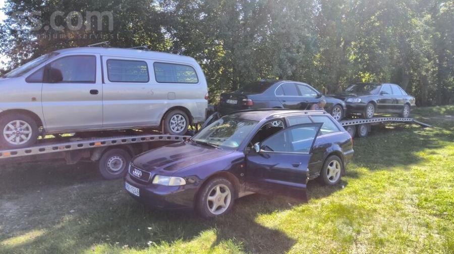 Blue Audi A4 1997 in Ludza, with an engine capacity of 1.90 L and mileage of 376 thousand km for 1000 €, photo 16 on AUTOMOTO.COM.LV