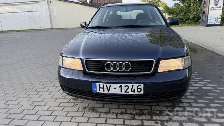 Blue Audi A4 1998 in Rezekne, with an engine capacity of 1.90 L and mileage of 364 thousand km for 1350 €, photo 2 on AUTOMOTO.COM.LV