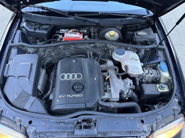 Zils Audi A4 1998 Rīga, ar dzinēja tilpumu 1.80 L un nobraukumu 467 tūkst. km par 1200 €, foto 5 vietnē AUTOMOTO.COM.LV