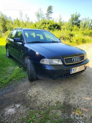 Blue Audi A4 1998 in Riga, with an engine capacity of 1.90 L and mileage of 442 thousand km for 850 €, photo  on AUTOMOTO.COM.LV