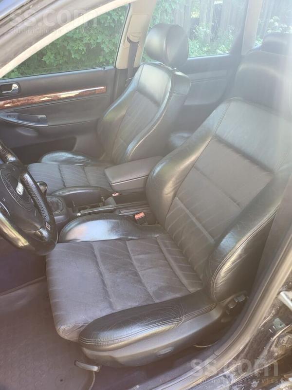 Blue Audi A4 1998 in Riga, with an engine capacity of 1.90 L and mileage of 442 thousand km for 850 €, photo 5 on AUTOMOTO.COM.LV