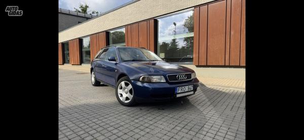 Zils Audi A4 1998 Ukmergė, ar dzinēja tilpumu 1.90 L un nobraukumu 386 tūkst. km par 1100 €, foto 1 vietnē AUTOMOTO.COM.LV