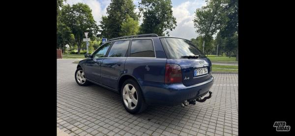 Zils Audi A4 1998 Ukmergė, ar dzinēja tilpumu 1.90 L un nobraukumu 386 tūkst. km par 1100 €, foto 7 vietnē AUTOMOTO.COM.LV