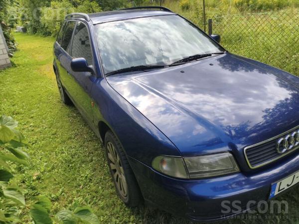 Blue Audi A4 1998 in Valka, with an engine capacity of 1.90 L and mileage of 336 thousand km for 1400 €, photo 2 on AUTOMOTO.COM.LV